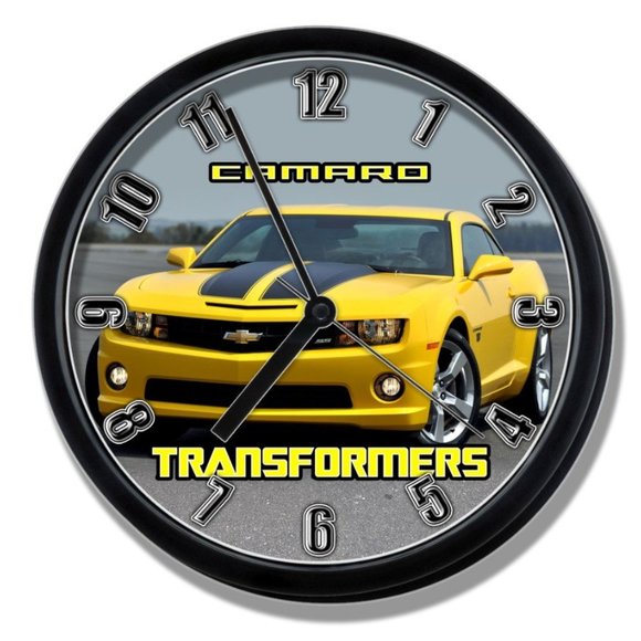 Clock | Wall Decor | Chevrolet Camaro Ss Transformers Edition Clock New ...